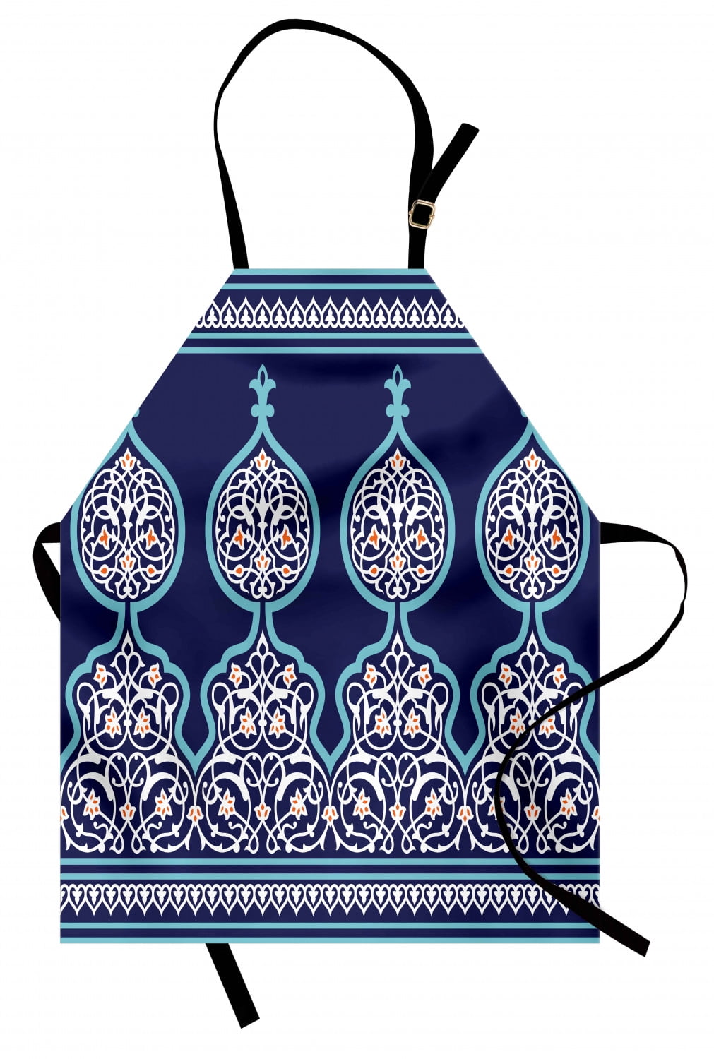 Moroccan Apron Bohemian Style Ancient Middle Eastern Turkish Figures