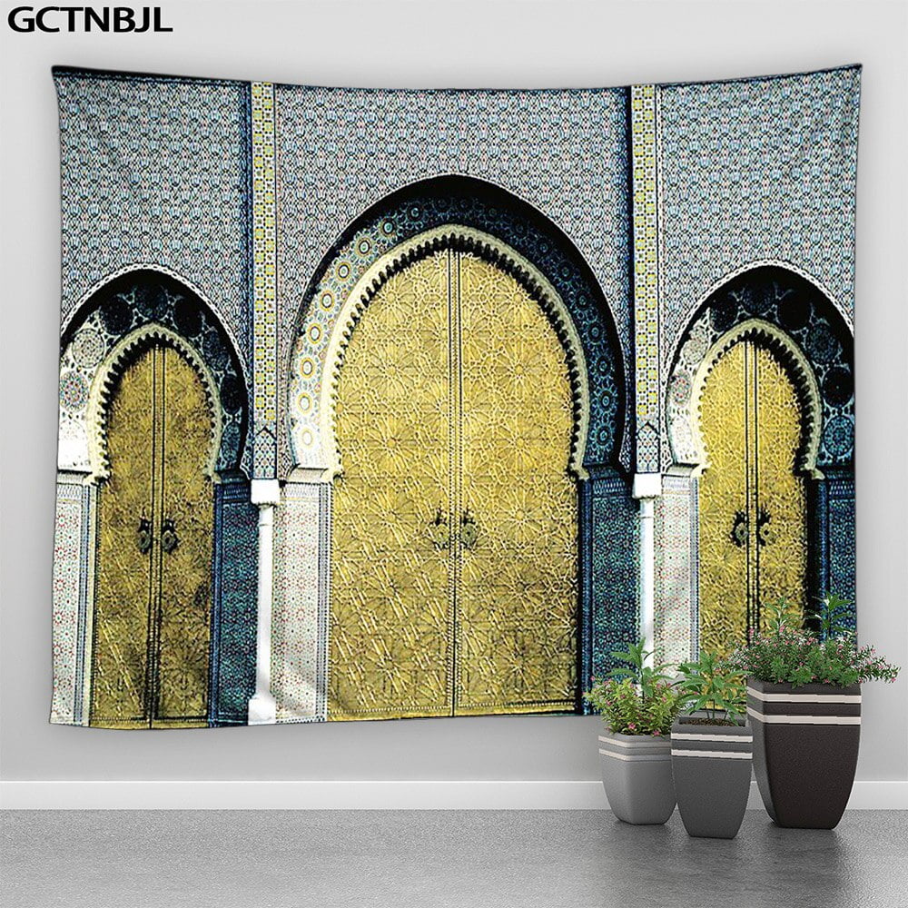 Moroccan Architecture Tapestry Wall Hanging Islamic Vintage Luxury ...