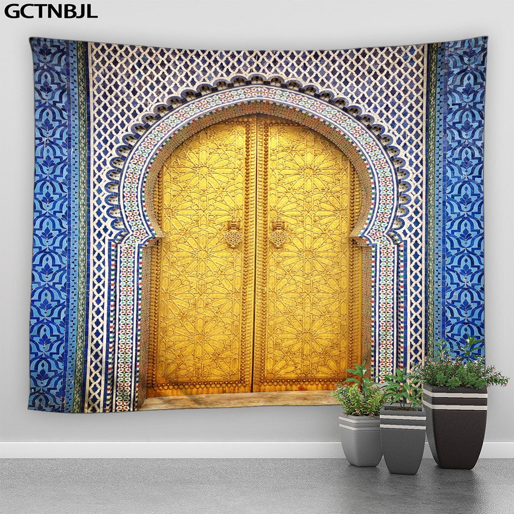 Moroccan Architecture Tapestry Wall Hanging Islamic Vintage Luxury ...