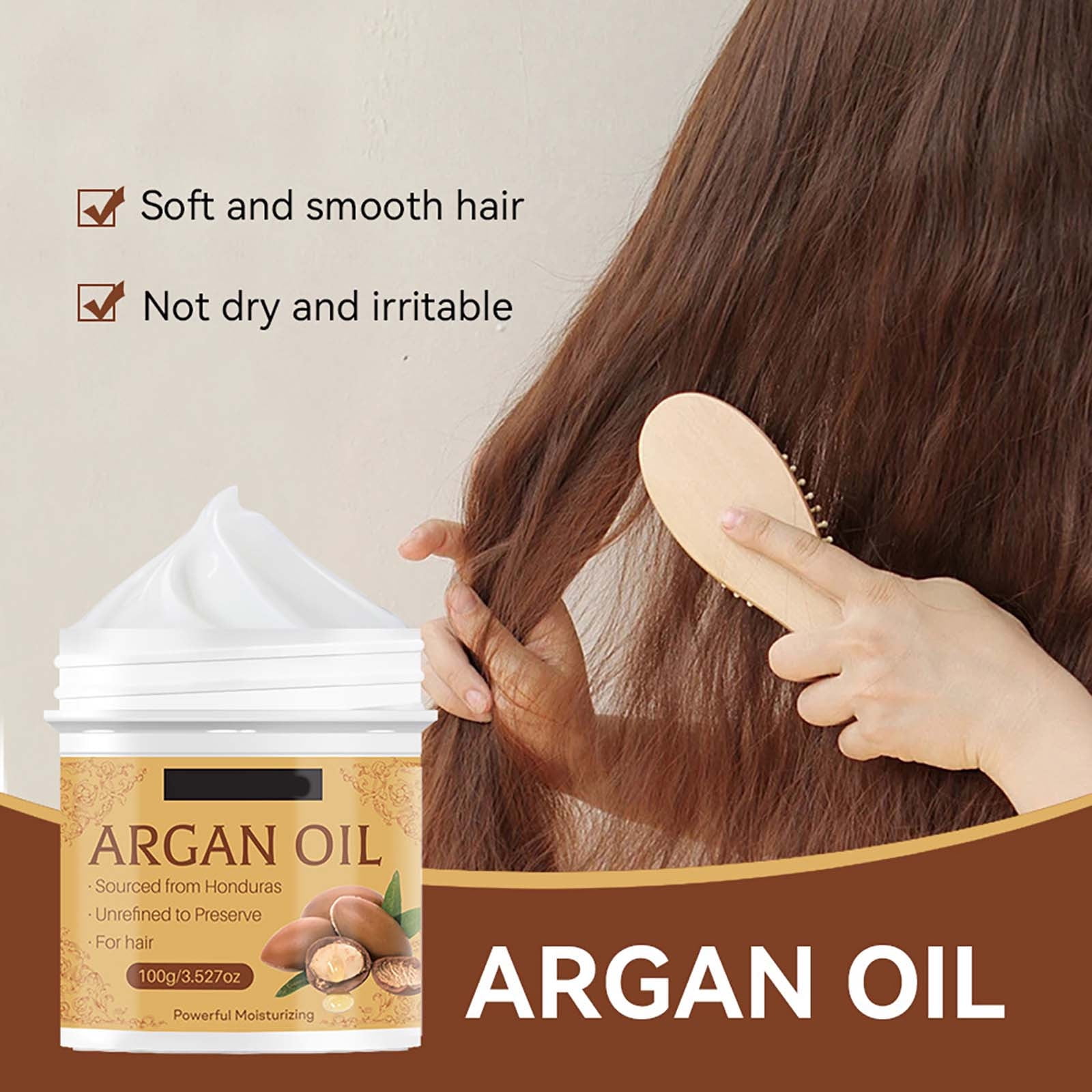 Moroccan Argan Oil Conditioner 100g, Hydrating & Repairing for Dry ...