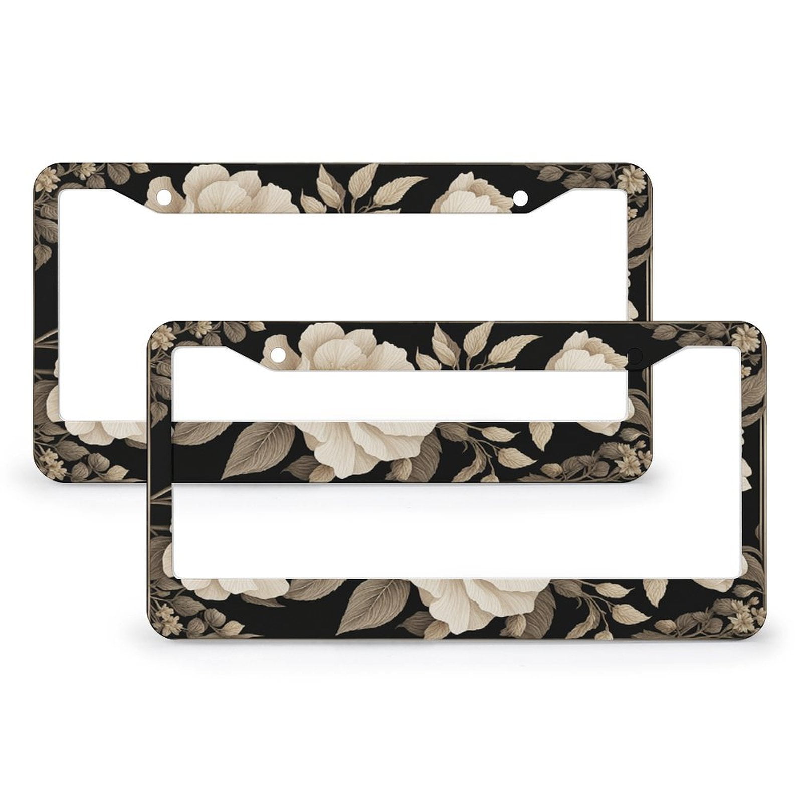 Moroccan Boho Tribal License Plate Frames - 2 Pack License Plate Frame ...