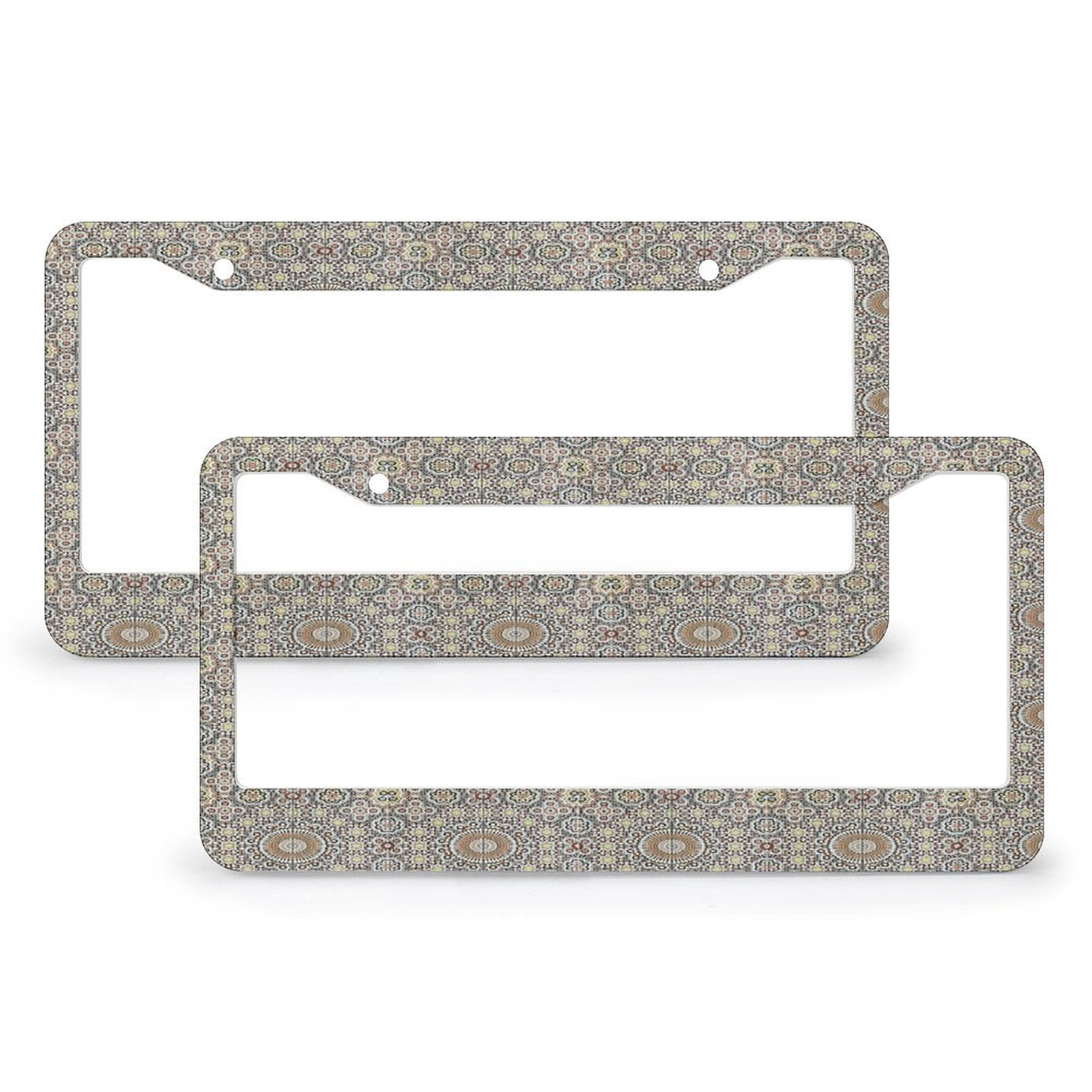 Moroccan Ceramic Tiles, Colorful, Moroccan Tiles Aluminum Metal Car ...