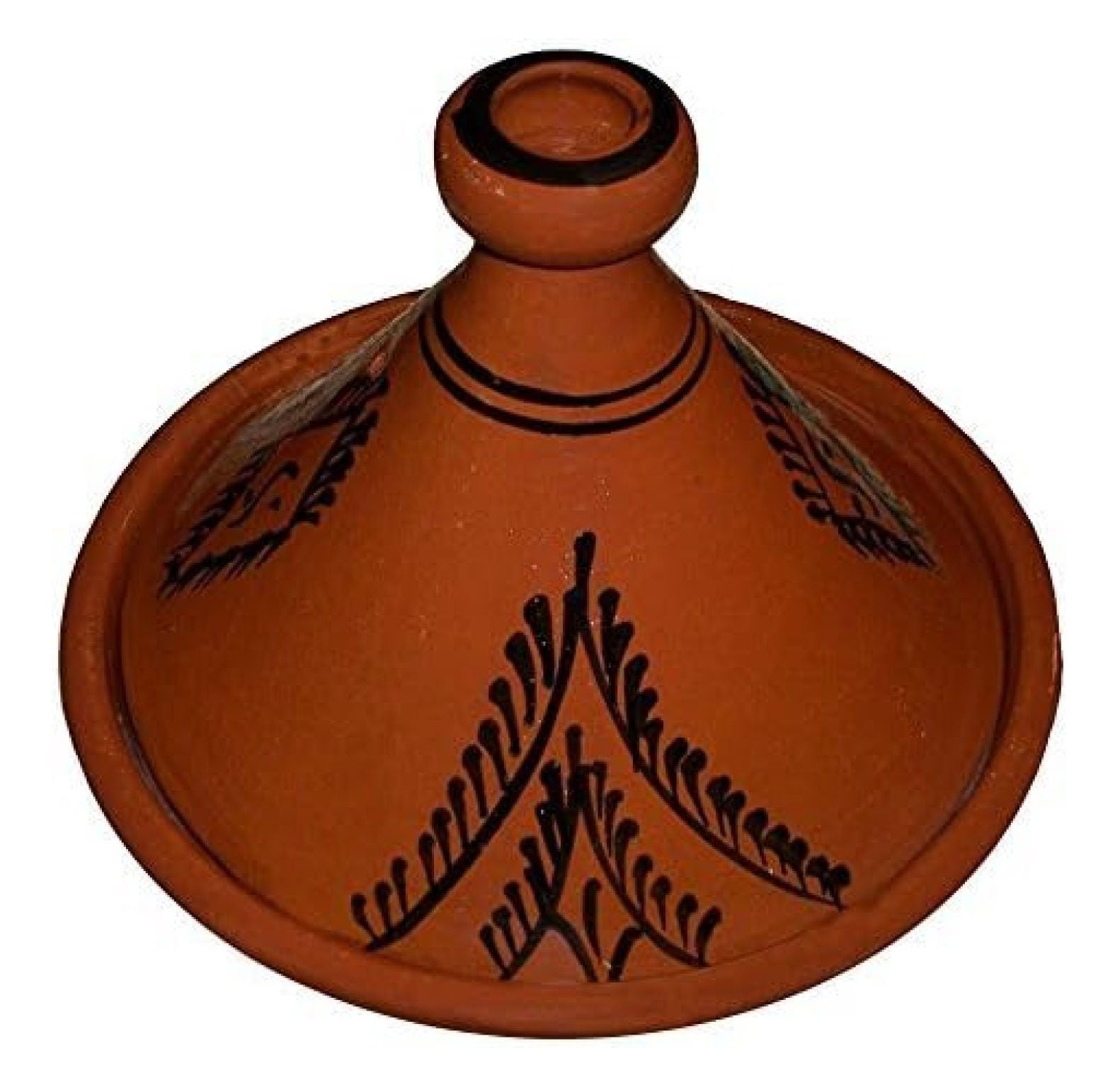 Moroccan Cooking Tagine 100% HANDMADE Clay Cookware (Lead ) - Walmart.com
