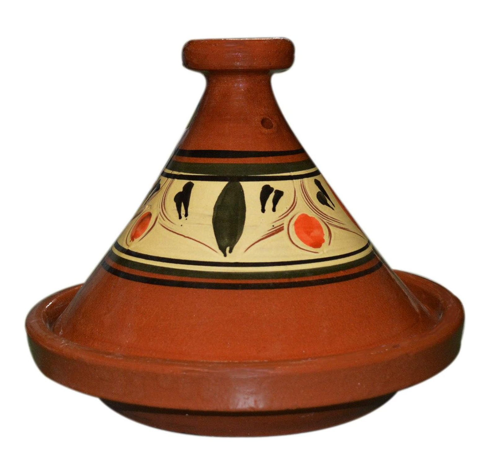 Moroccan Cooking Tagine, Handmade Safe Glazed Traditional, Medium Size ...