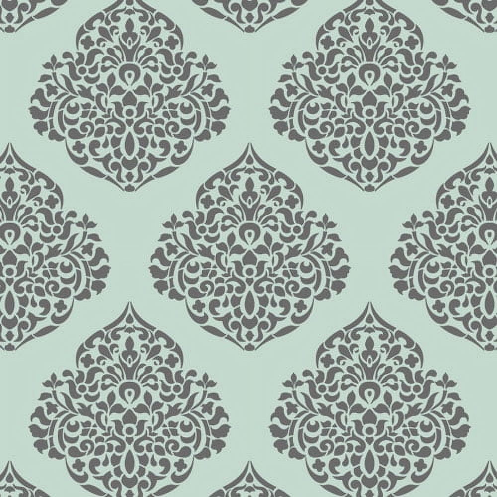 Moroccan Damask All Over Wall Stencil - Large - 15 Inch - 3738 by ...