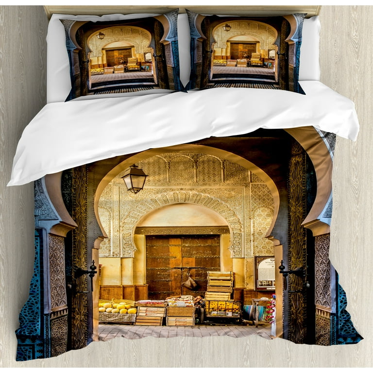 moroccan bedding queen