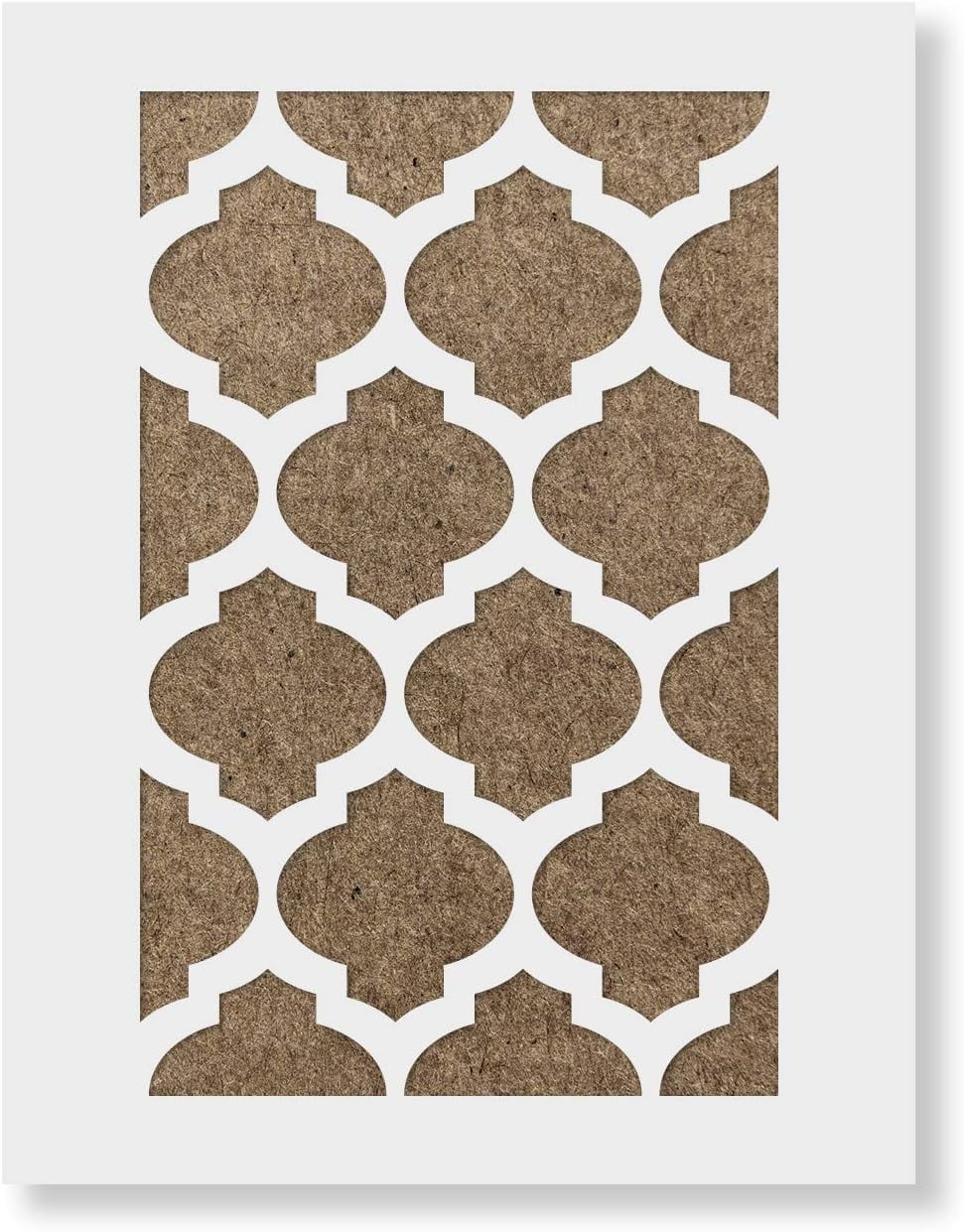Moroccan Fill Stencil - Moroccan Art, Stencil for Walls, Moroccan Pattern, Wall Stencil - Bring ...
