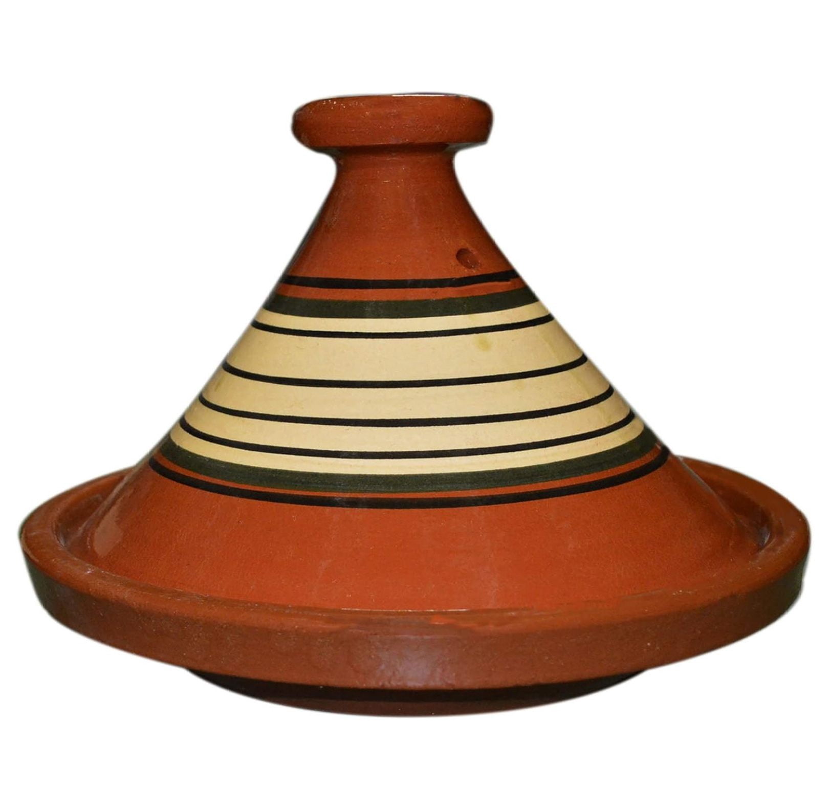 Moroccan Handmade Safe Cooking Tagine Glazed X-large 13 inches Across ...