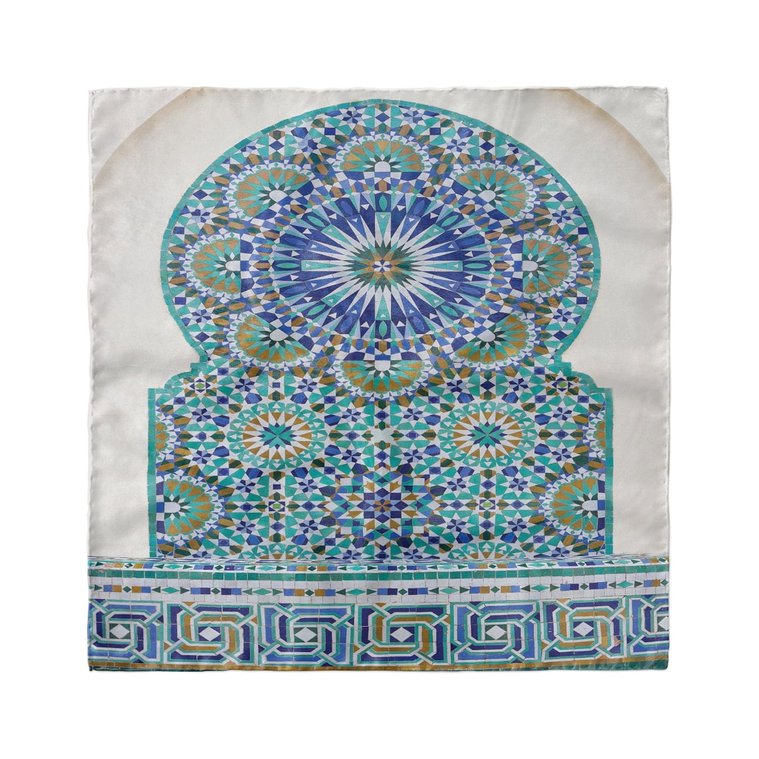 Moroccan Head Scarf, Eastern Ceramic Tile, Head Wrap, 3 Sizes, by ...