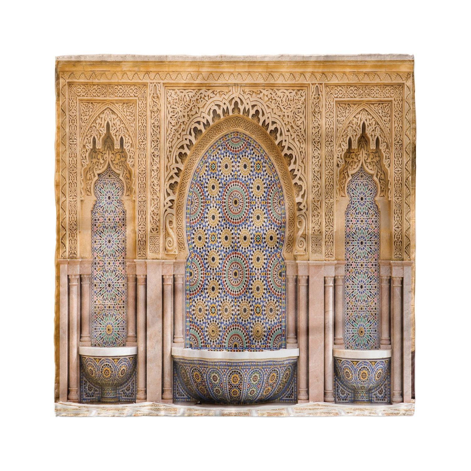 Moroccan Head Scarf, Rabat Hassan Tower, Head Wrap, 3 Sizes, by ...