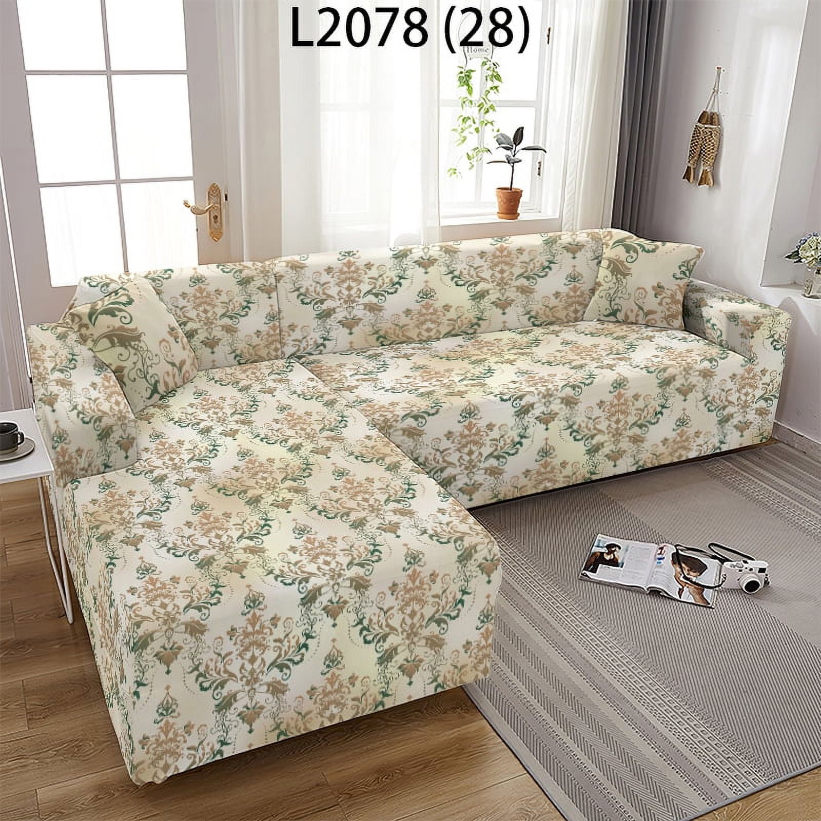 Moroccan Mandala Elastic Sofa Covers for Living Room Stretch Couch ...