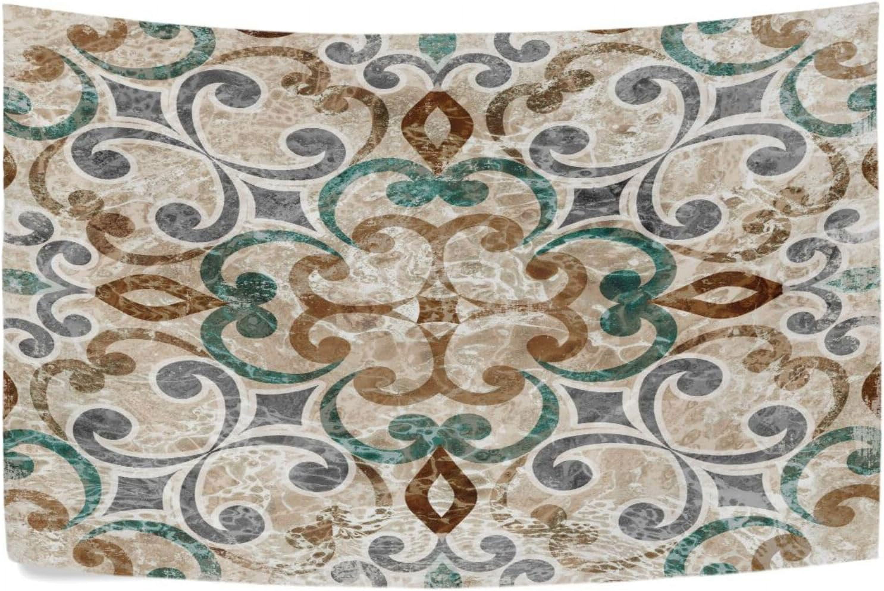 Moroccan Pattern Tapestry Wall Hanging Tapestries Happy Colorful Hippie ...