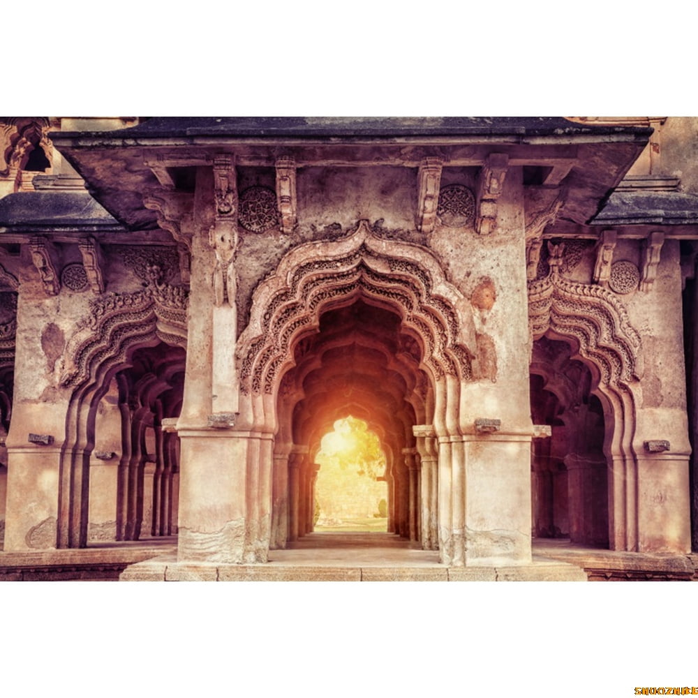 Moroccan Photography Backdrop Medieval Mosque Temple Architecture ...