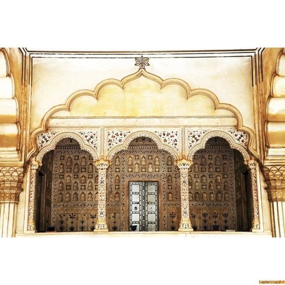 Moroccan Photography Backdrop Medieval Mosque Temple Architecture ...
