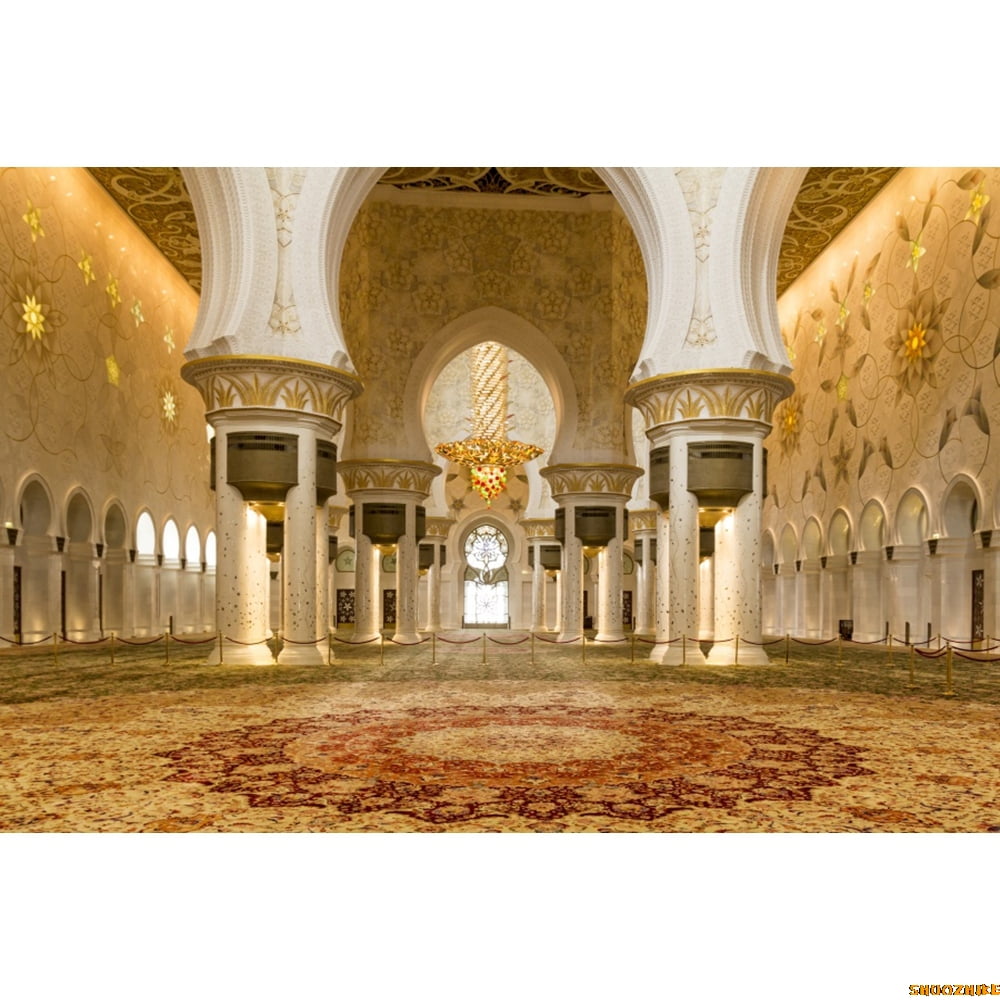 Moroccan Photography Backdrop Medieval Mosque Temple Architecture ...