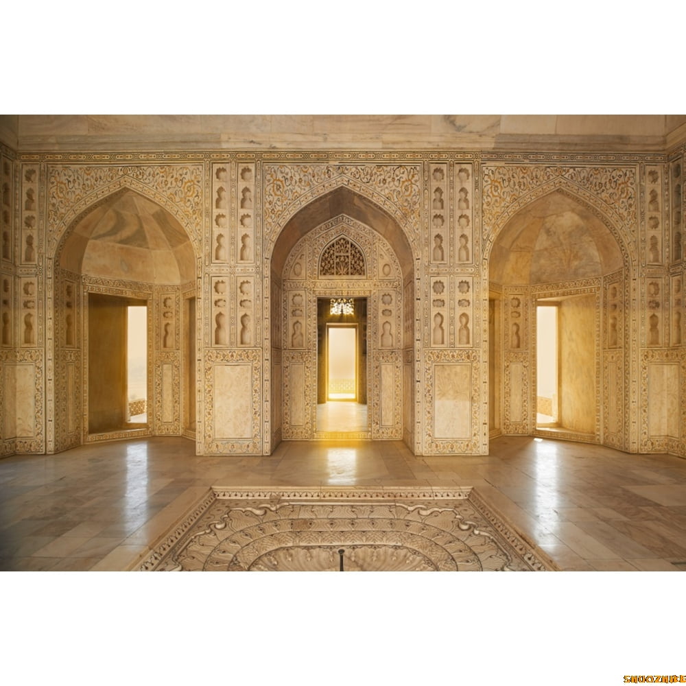 Moroccan Photography Backdrop Medieval Mosque Temple Architecture ...