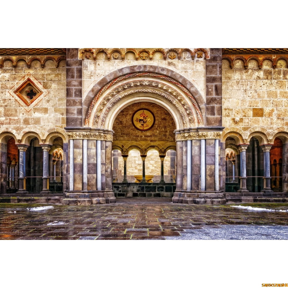 Moroccan Photography Backdrop Medieval Mosque Temple Architecture ...