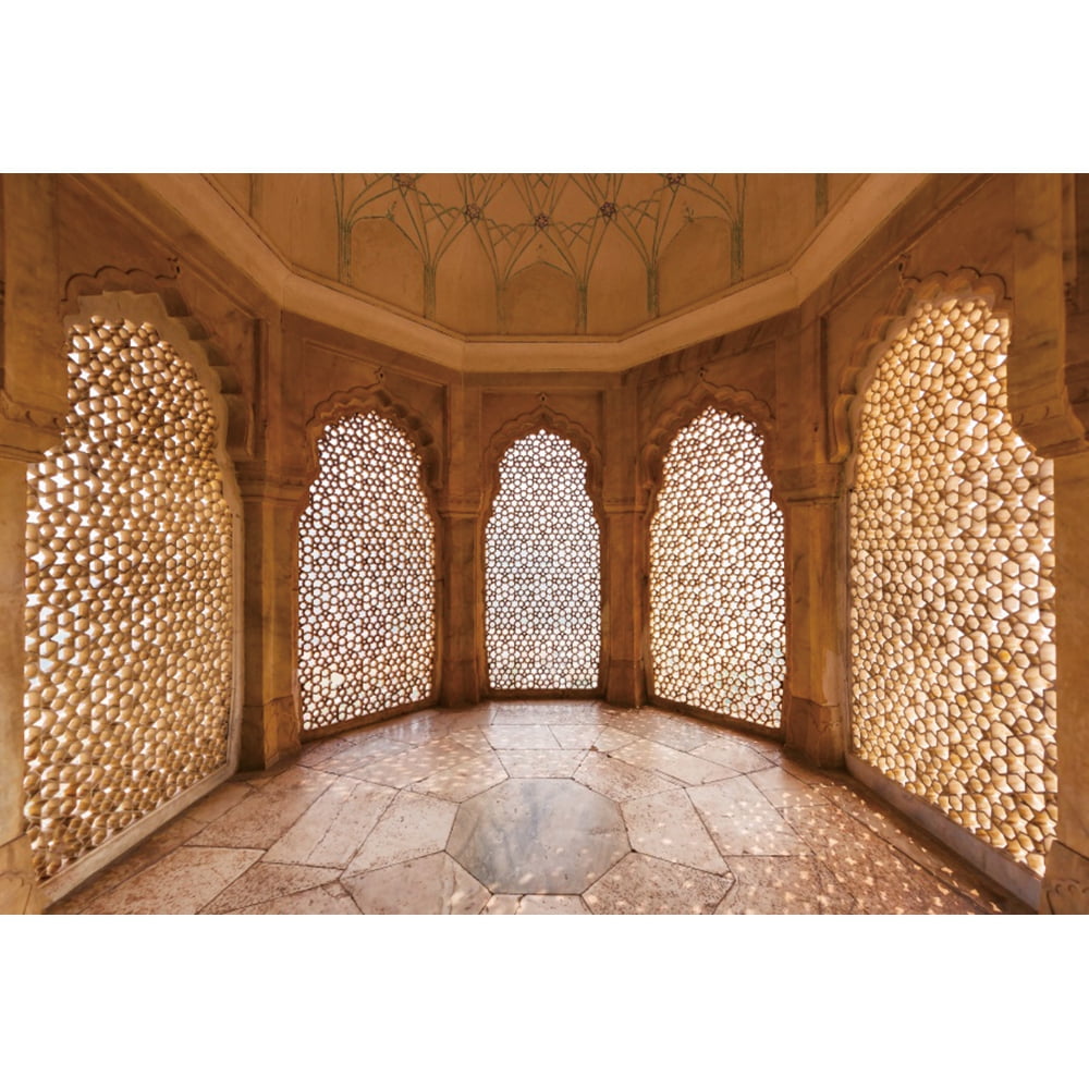 Moroccan Photography Backdrop Vintage Medieval Mosque Temple ...