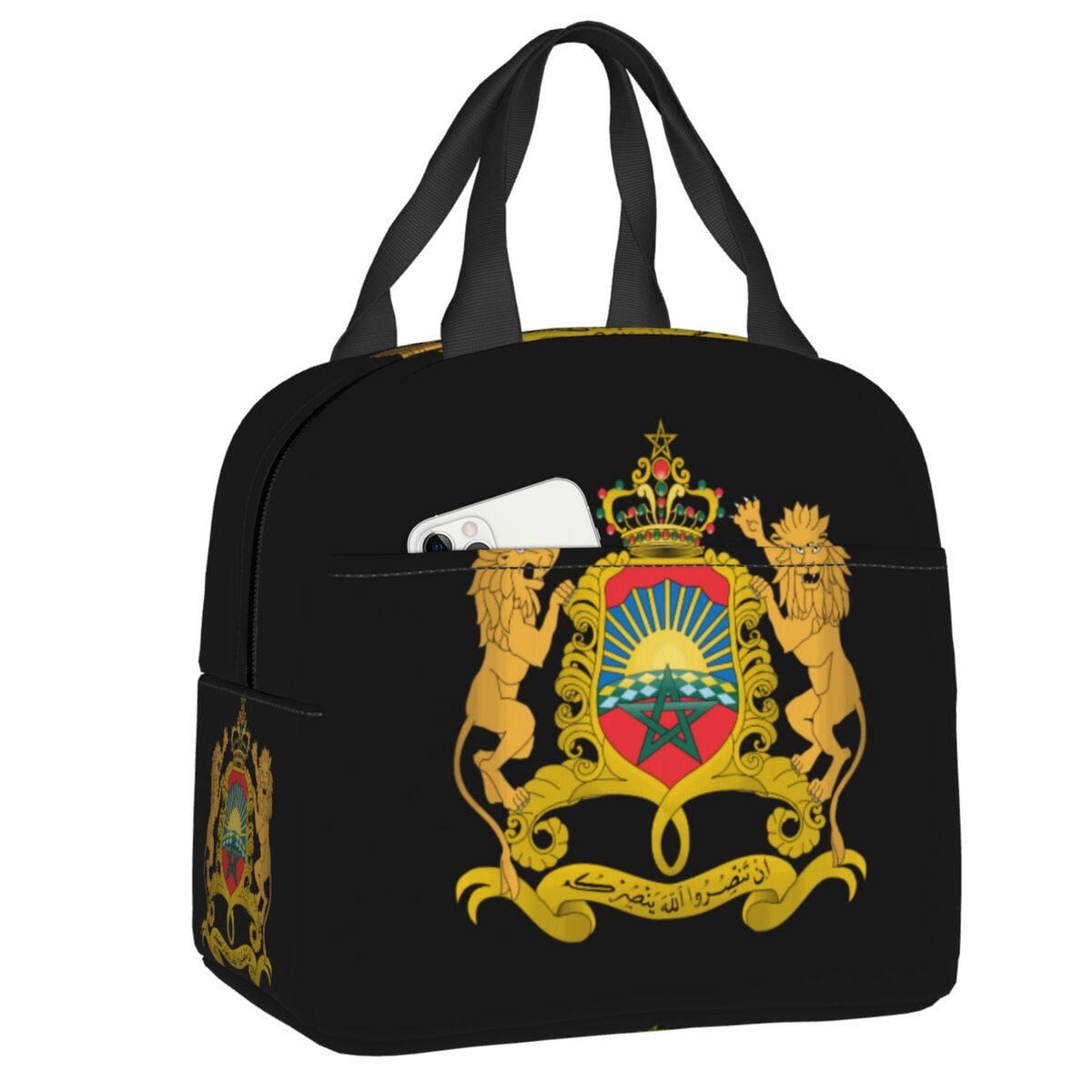 Moroccan Proud Morocco Flag Lunch Box Waterproof Thermal Cooler Food ...