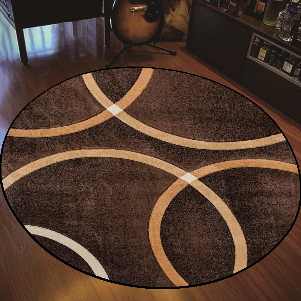 Moroccan Style Living Room ration Round Carpet Large Area Rugs for ...