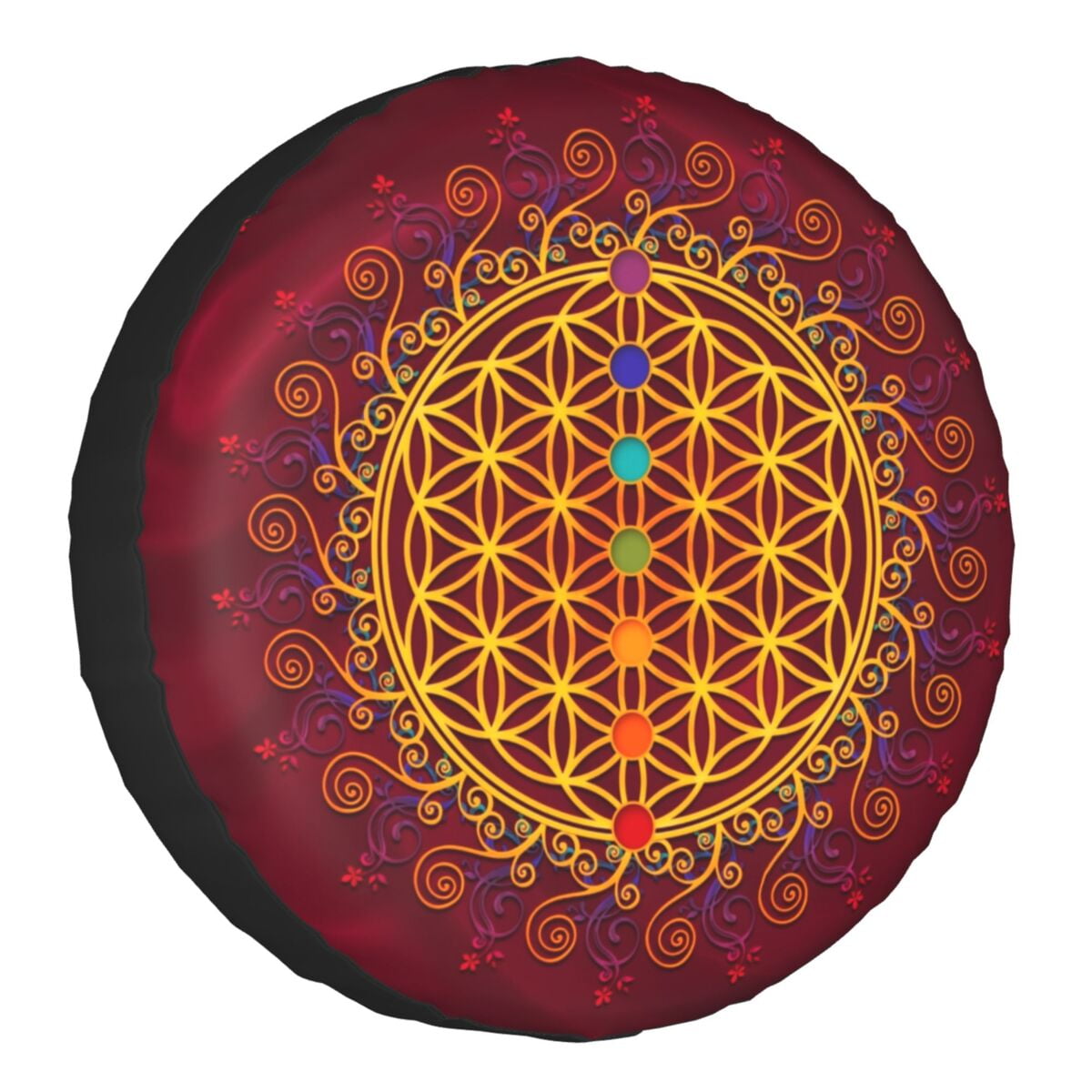 Moroccan Style Mandala Spare Wheel Cover Universal for Mitsubishi ...