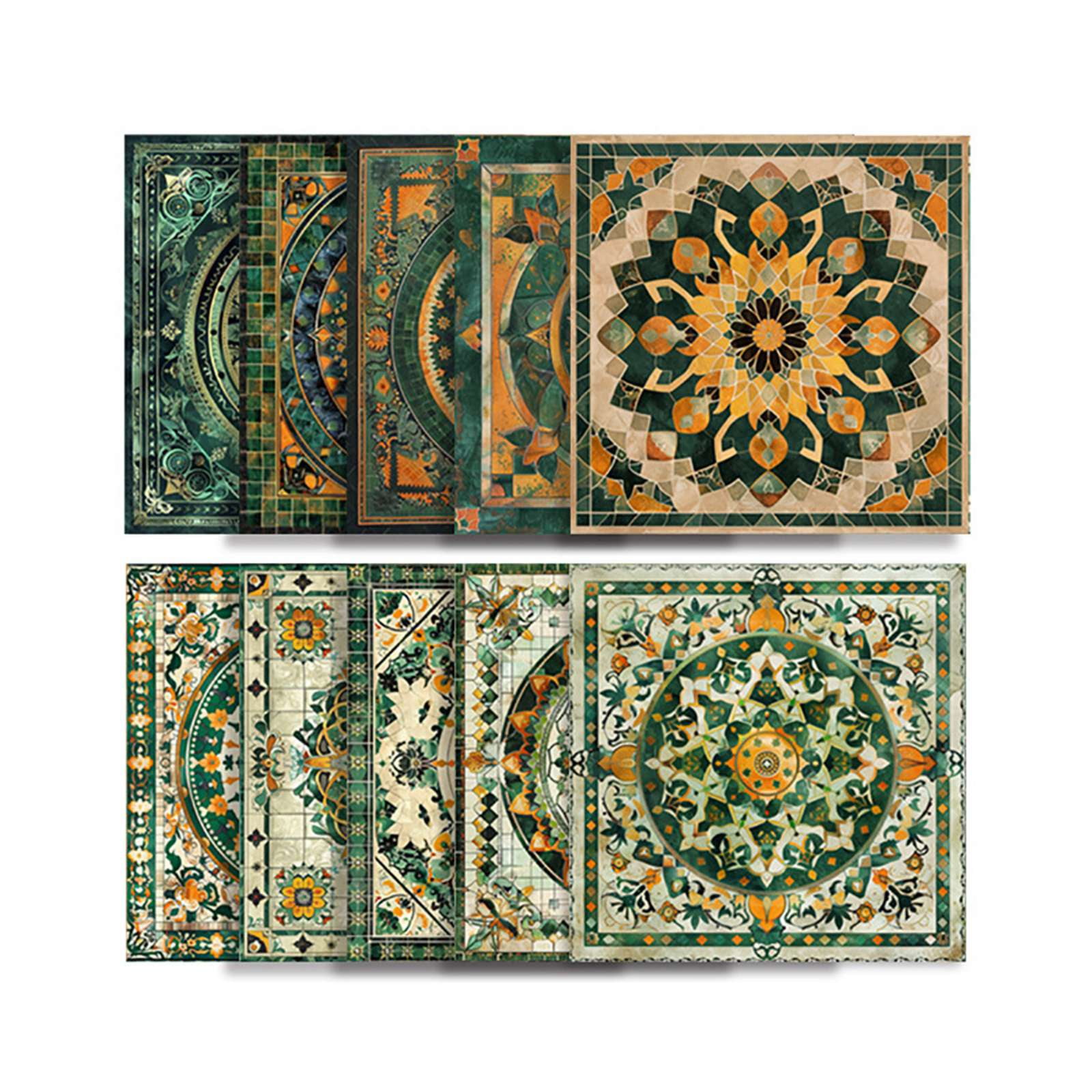 Moroccan Style Tile Sticker, 6x6 Inch(15x15cm) Traditional DIY Murals ...