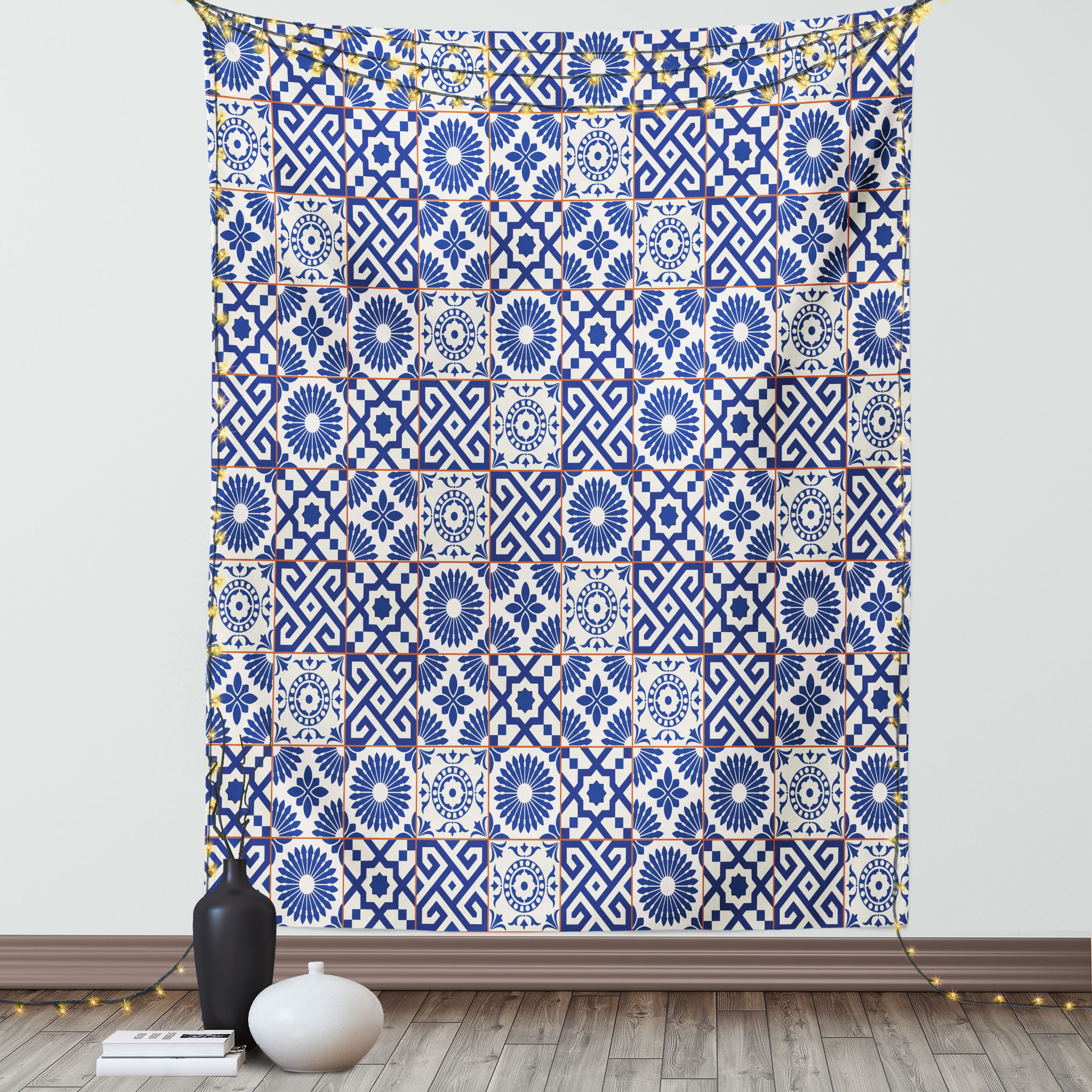 Moroccan Tapestry, Old Ottoman Style Inspired Mix of Moroccan Tiles in ...