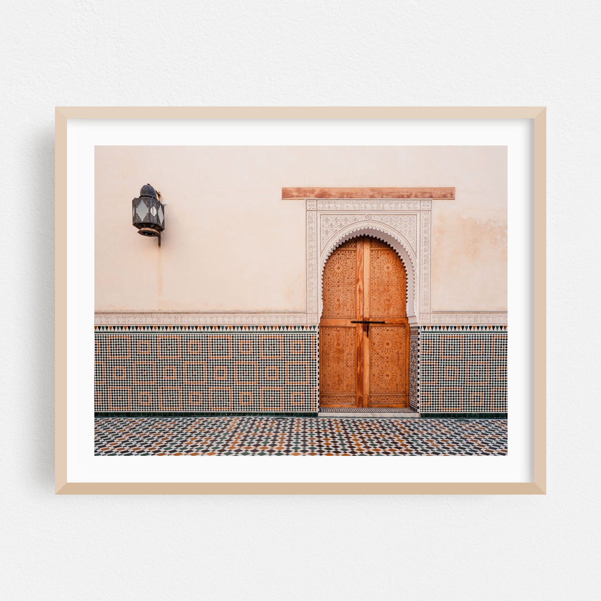 Moroccan door in Meknes - Meknes Fez-Meknès Morocco Photography ...