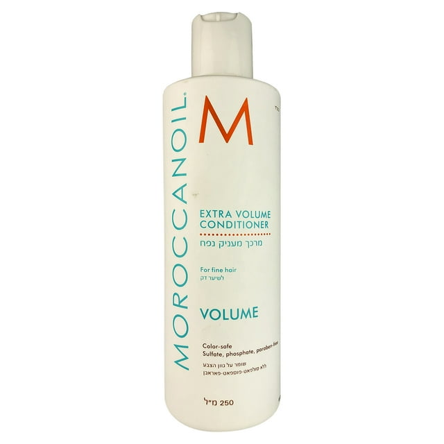 Moroccanoil Extra Volume Conditioner 8.5 oz for Fine Hair, Adds Shine ...