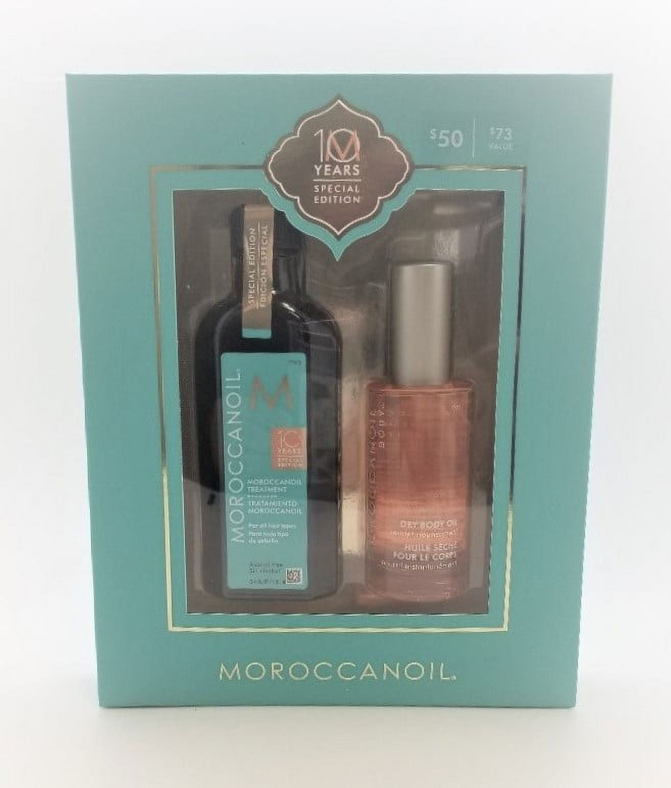 Moroccanoil Treatment Oil 100 ml + Dry Body Oil 50 ml set - Walmart.com