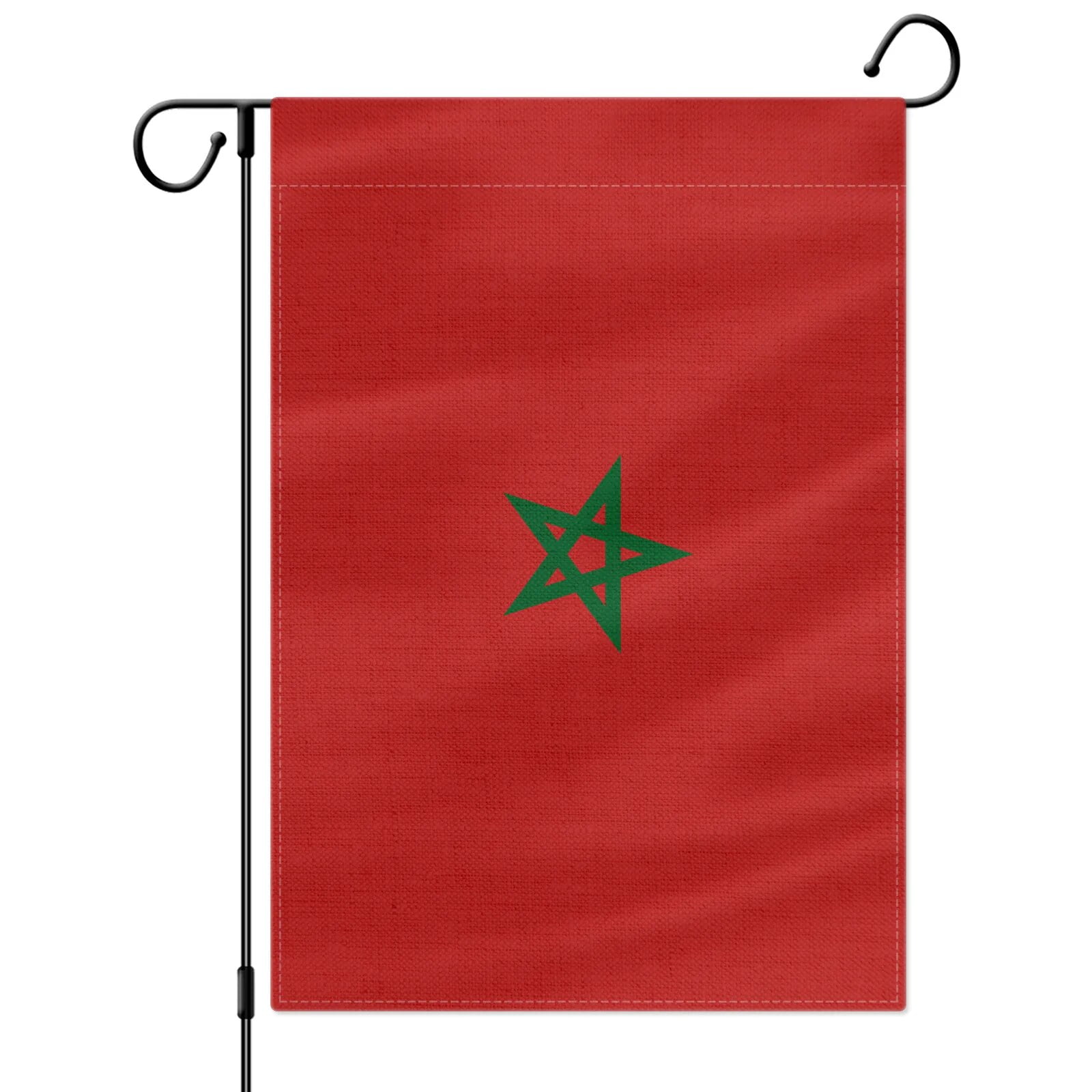 Morocco Garden Flag Moroccan National Flag 12x18 inch Double Sided ...