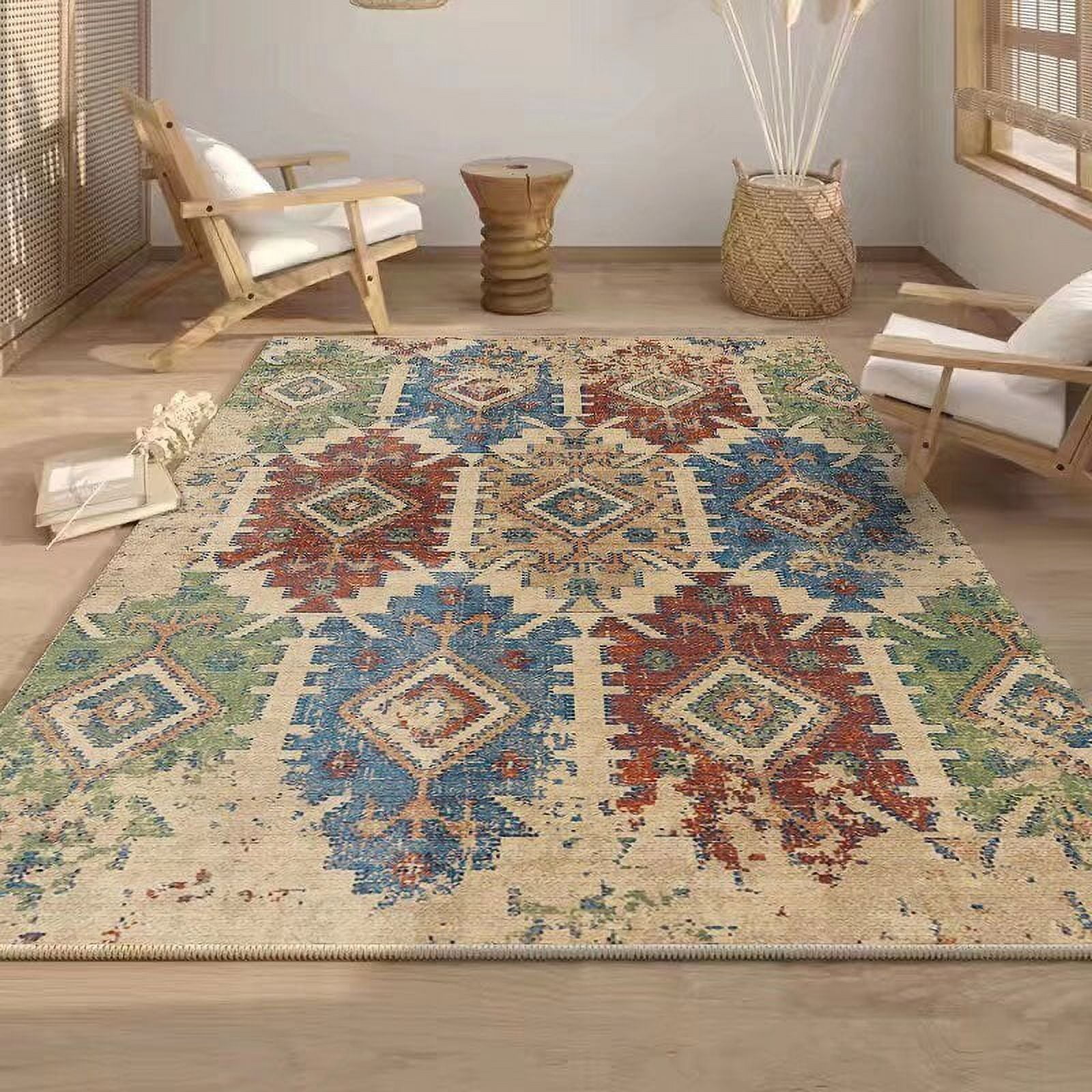 Morocco Geometry Living Room ration Carpet Ethnic Style Bedroom r Rug ...