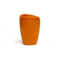 Morocco Orange Modern Stool with Storage - Walmart.com