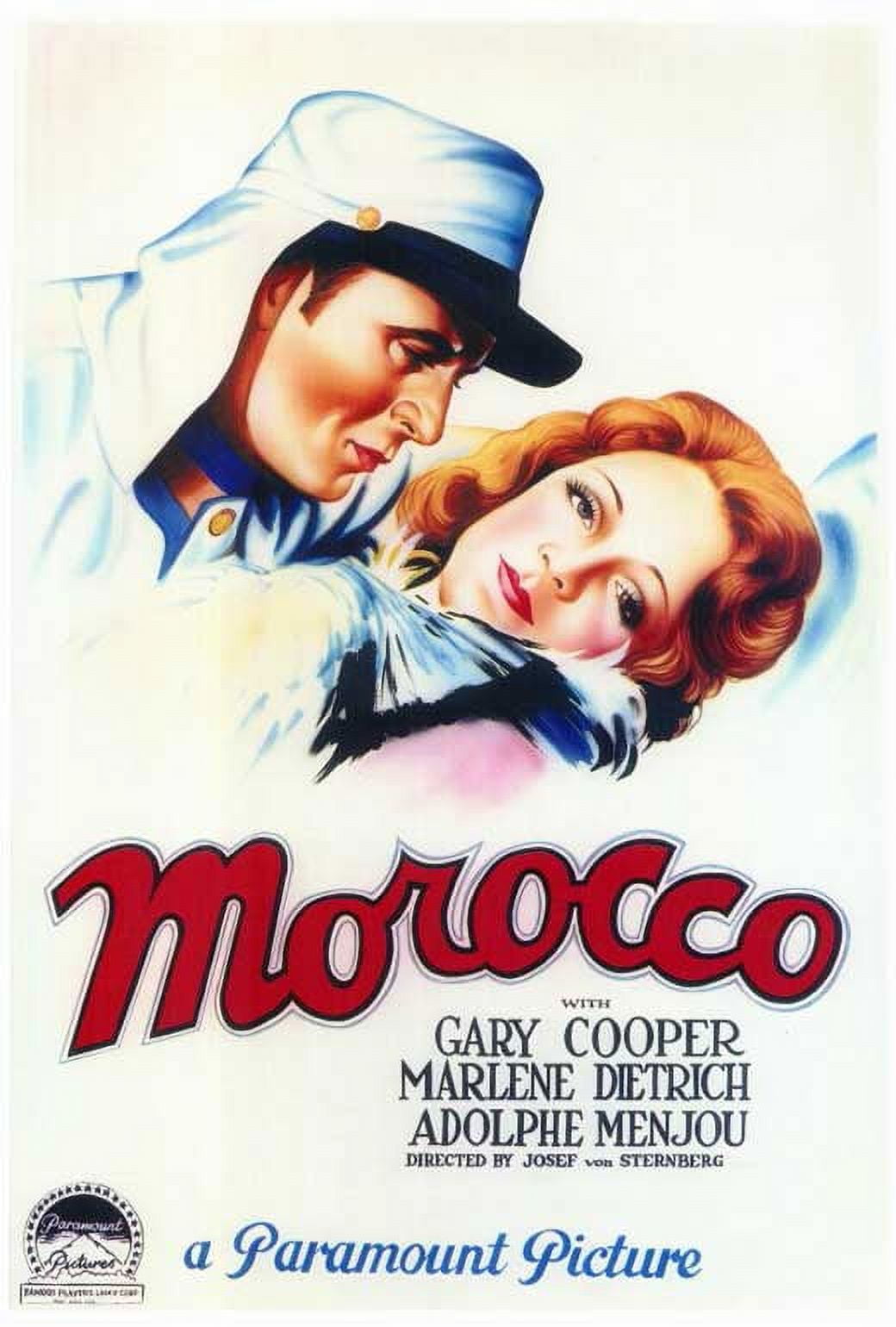 Morocco - movie POSTER (Style A) (27" x 40") (1930) - Walmart.com
