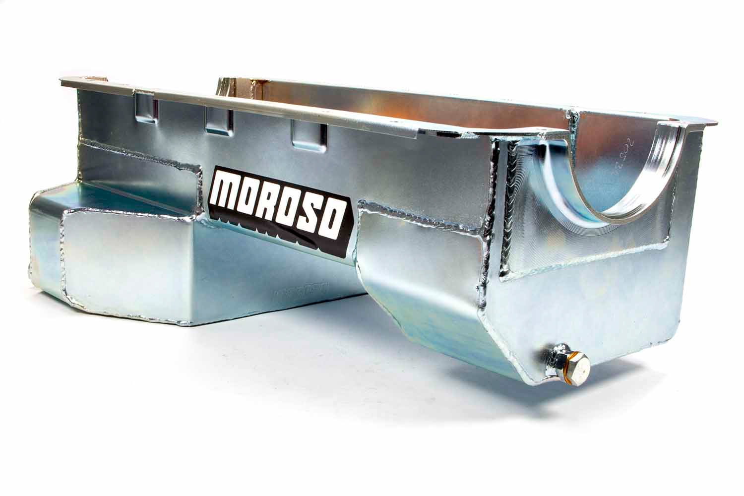 Moroso 20534 Steel Rear Sump Road Race Oil Pan for Ford 351W Engine ...