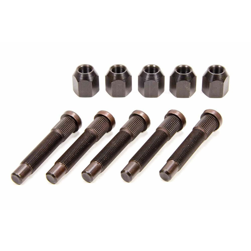 Moroso Wheel Stud & Lug Nut Kit (5pk) 1/2-20x3 - Walmart.com