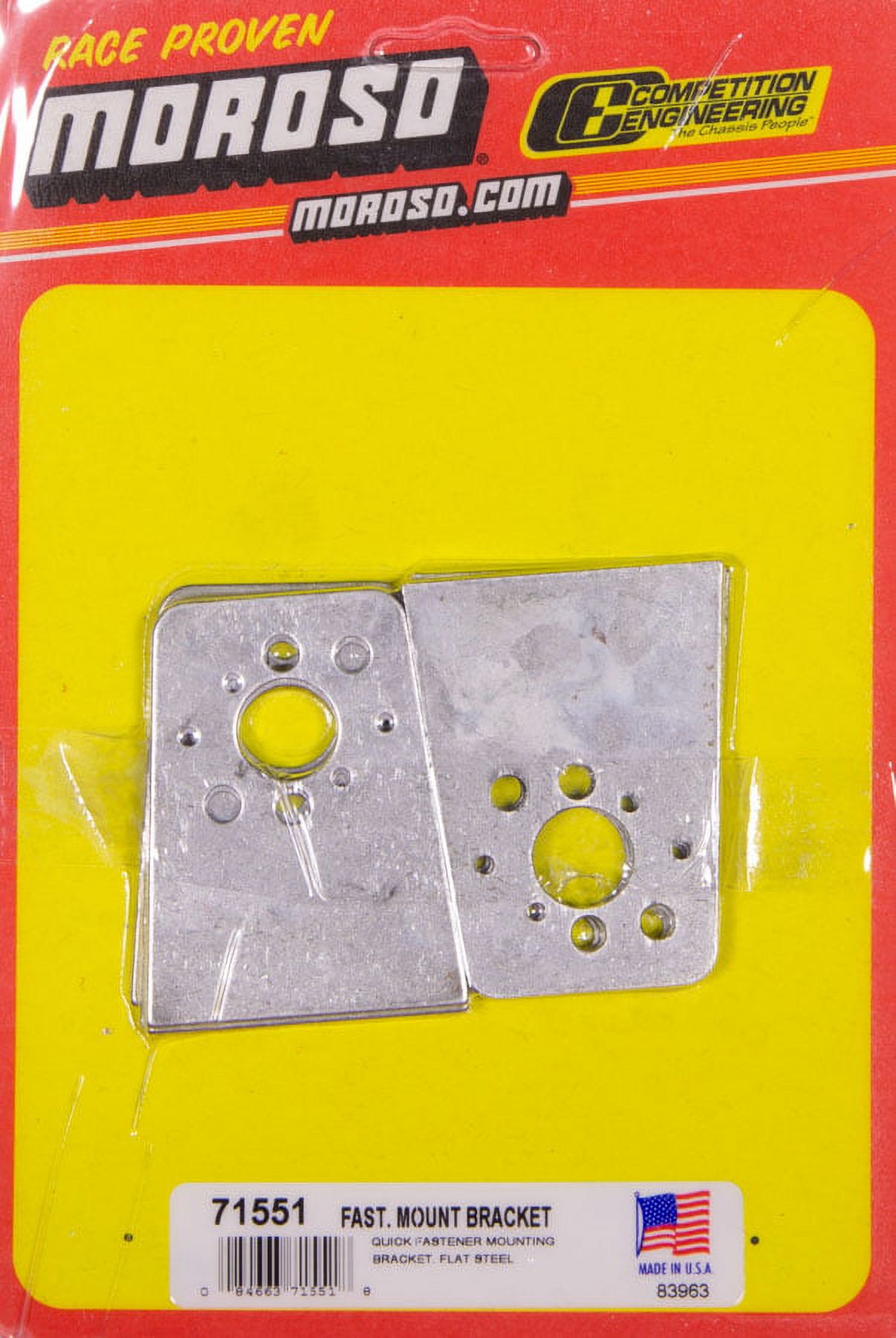 Moroso 71551 Quick Fastener Mounting Brackets - Walmart.com