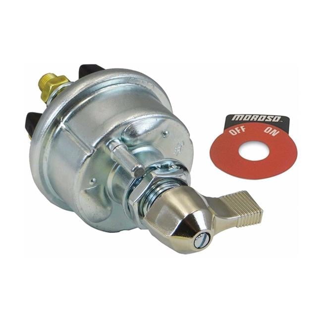 Moroso MOR74108 125 Amps 6-36V Battery Disconnect Rotary Switch with 0. ...