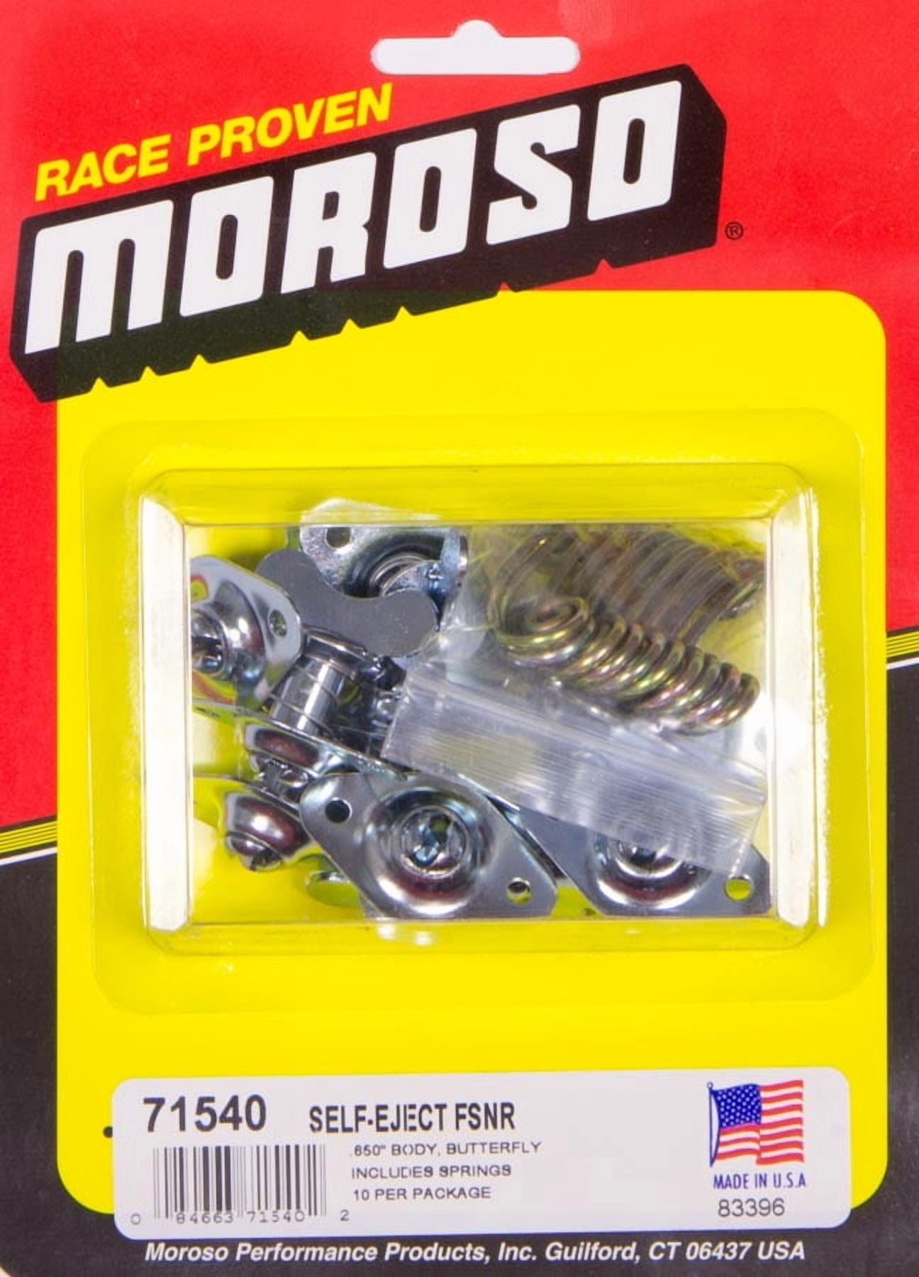 Moroso Quick Release Fastener Wing Head 0.650 in Long 10 pc P/N 71540 ...