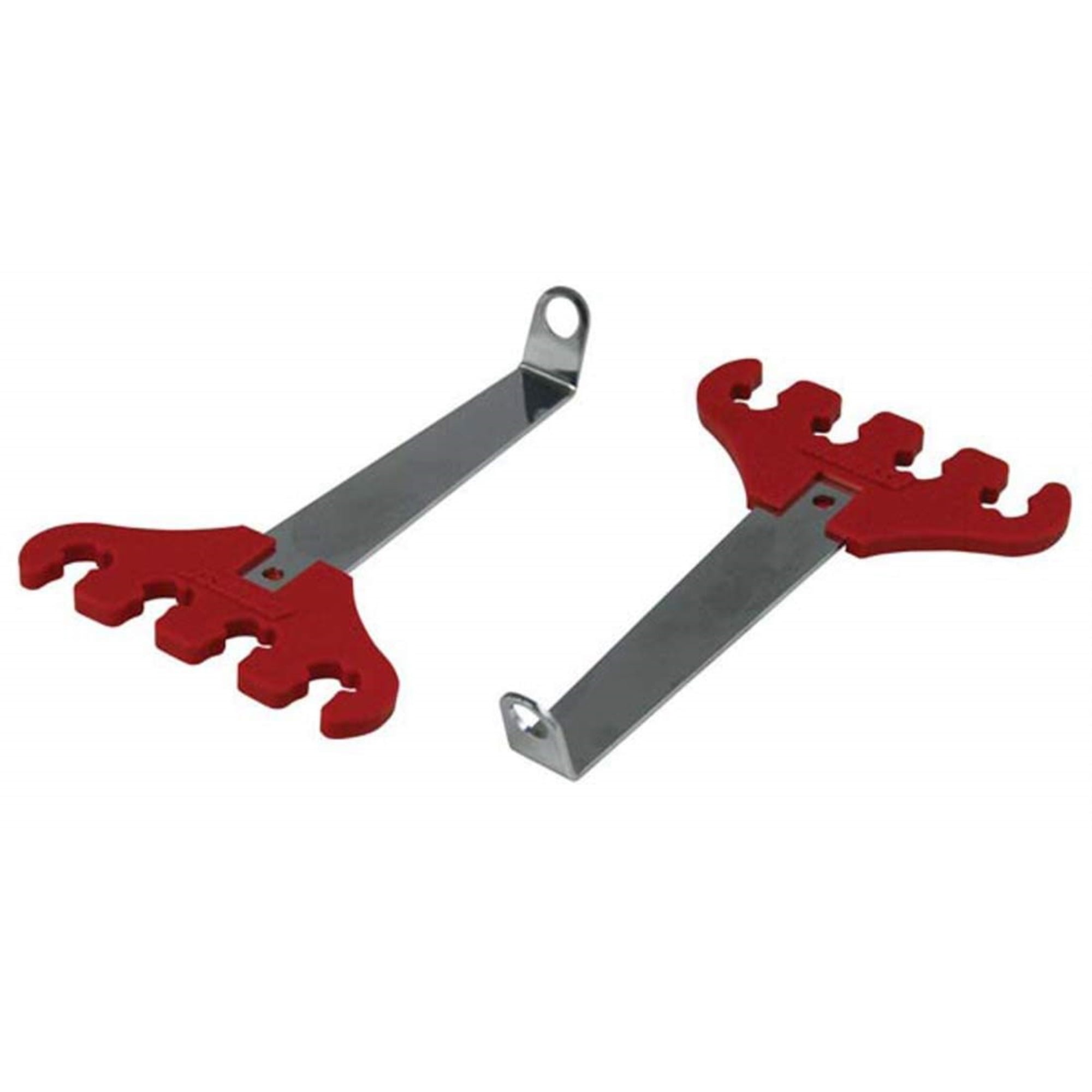 Moroso Spark Plug Wire Loom 7 mm-9 mm Red/Chrome Universal P/N 72181 ...