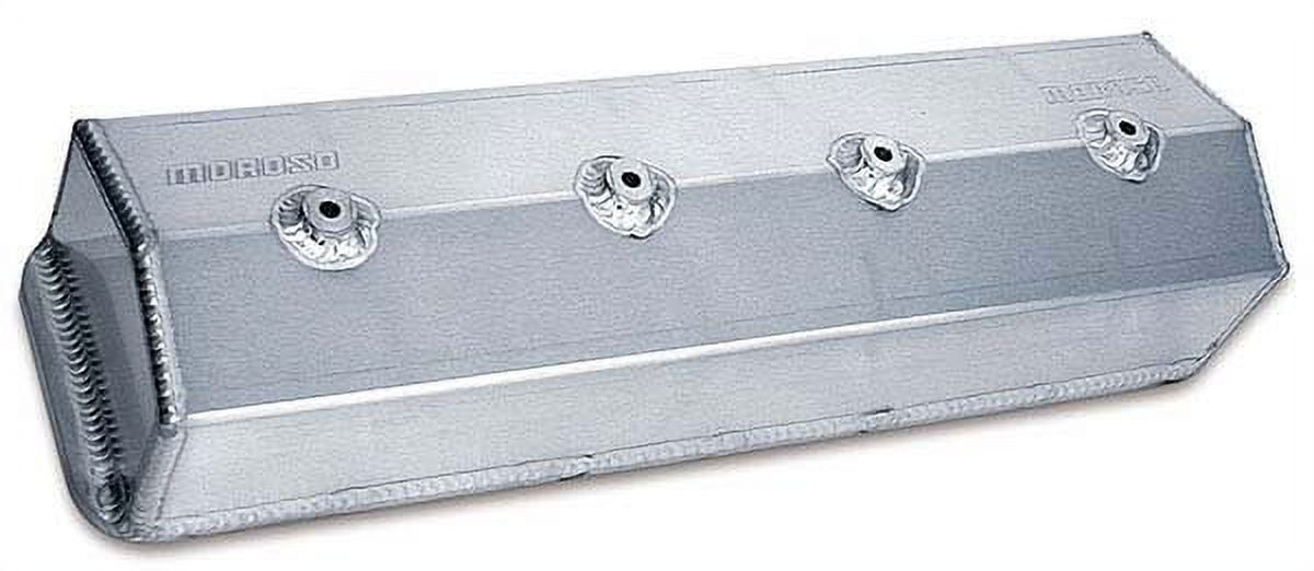 Moroso 68025 Aluminum Valve Cover with Center Bolt for Small Block ...