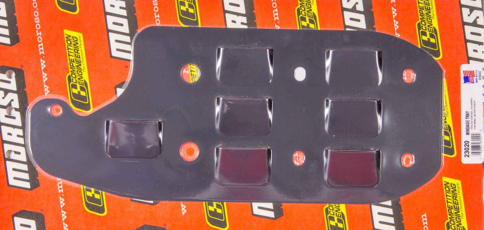 Moroso Windage Tray - Louvered - PTFE Coated - Small Block Chevy - Each ...