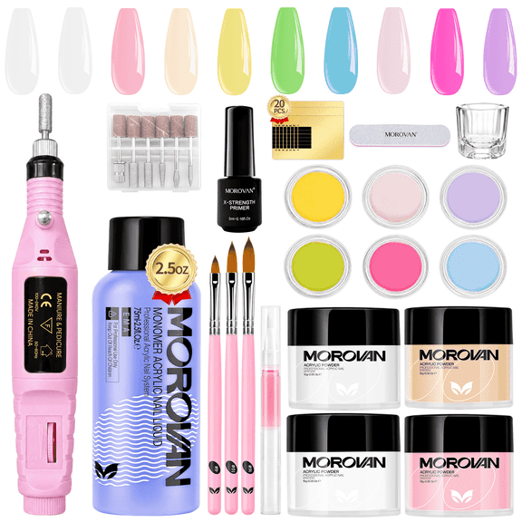 Tt Cuckoo Nail Kit For Beginners Medium Size Pink