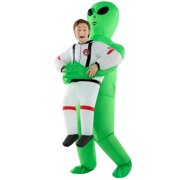 Morph Kids Inflatable Alien Abduction Costume, Funny Blow Up Youth Suit ...