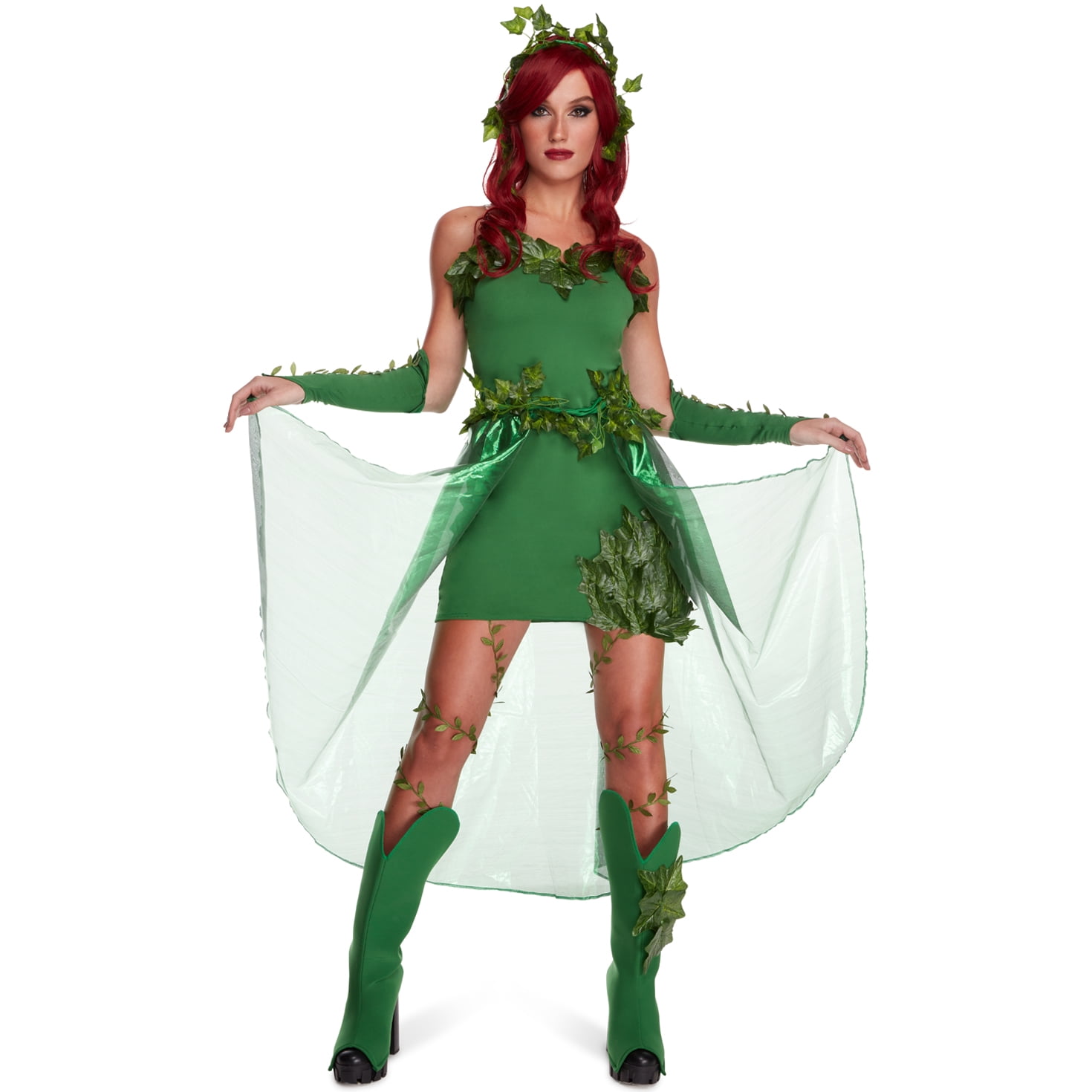 Morph Costumes Deluxe Green Ivy Costume For Women Villain Adults ...
