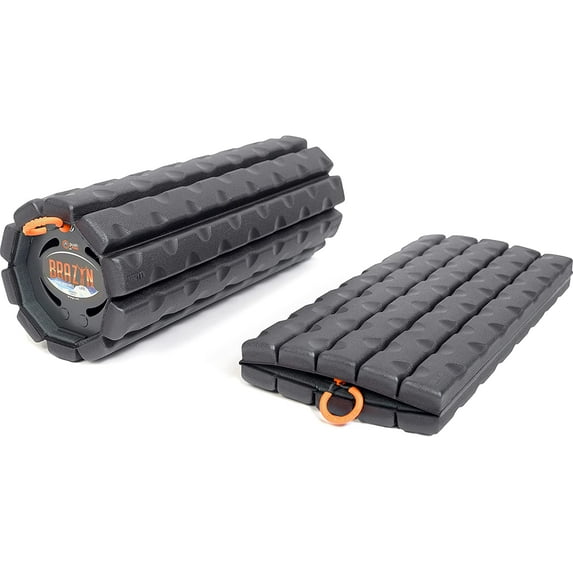 Morph Foam Roller (Bravo-Midnight) Collapsible Travel Foam Roller for ...