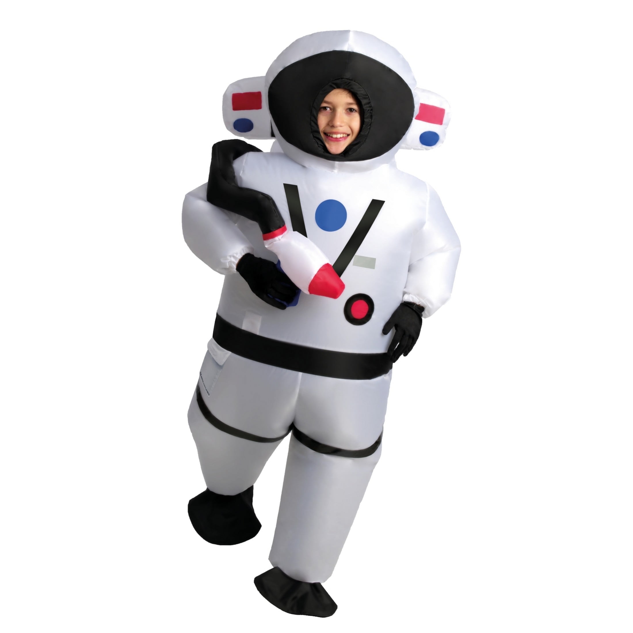 Morph Kids Inflatable Astronaut Costume Sound Chip Spaceman Halloween ...