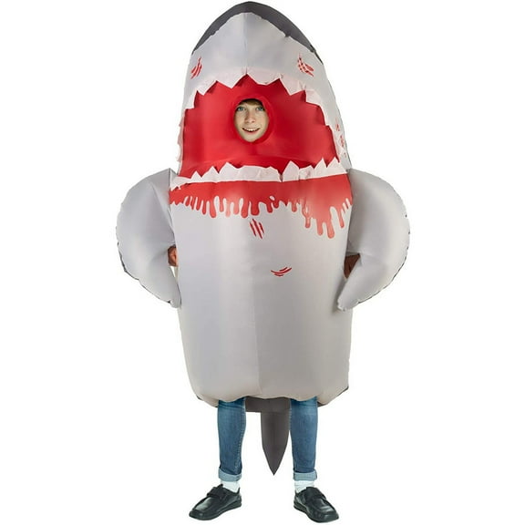 Morph Kids Inflatable Alien Abduction Costume, Funny Blow Up Youth Suit ...