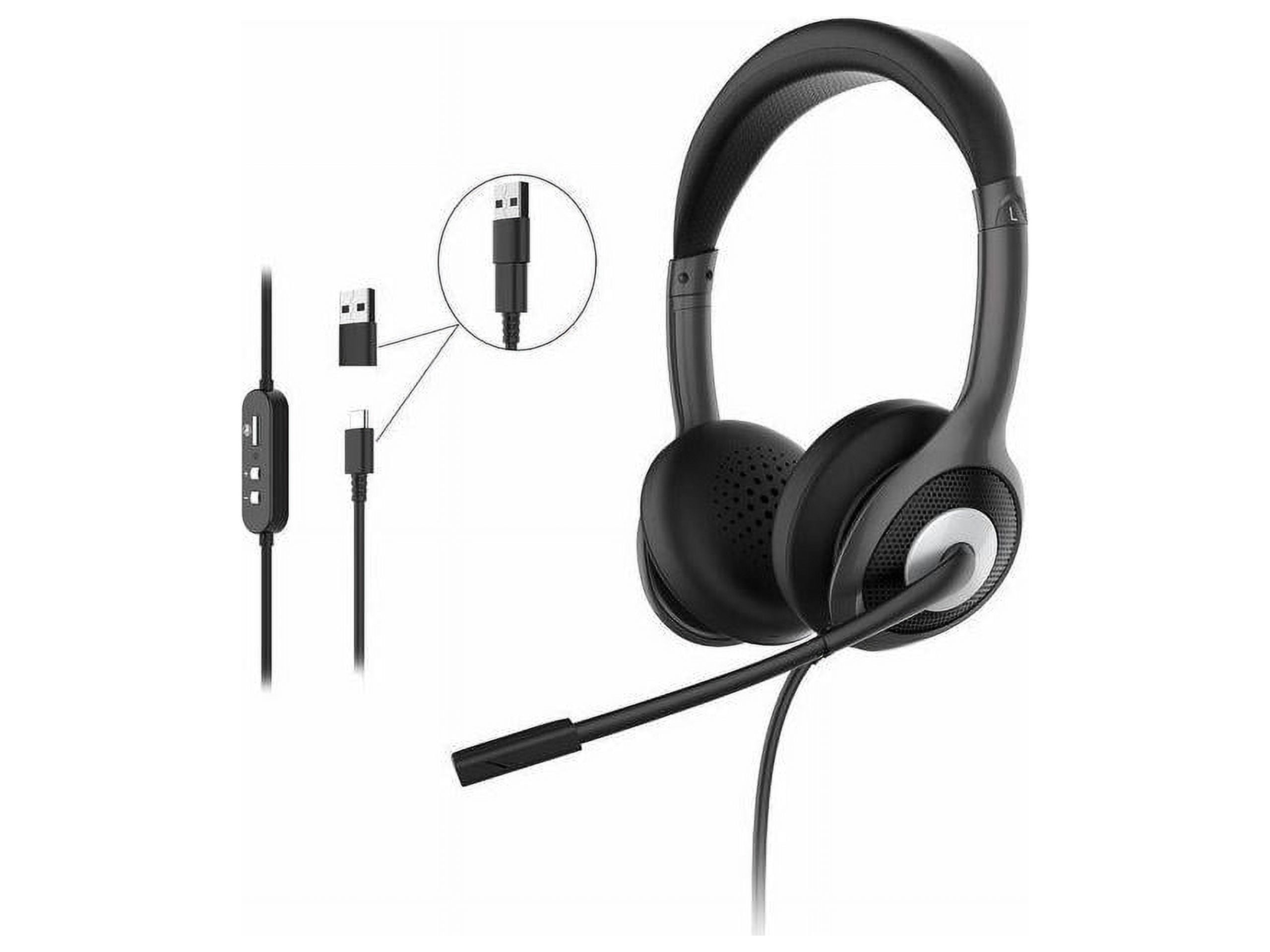 Morpheus 360 Connect USB Stereo Headset with Boom Mic with Noise ...
