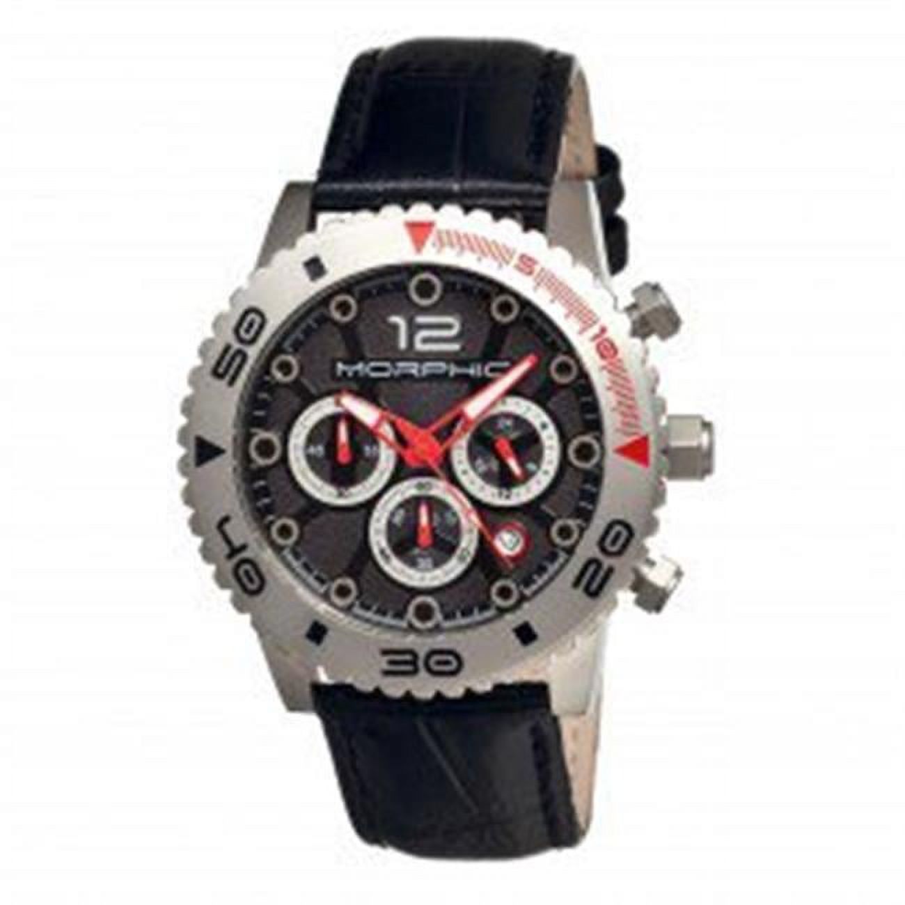 Morphic M33 Series Chronograph Men'S Watch W/ Date - Silver - Walmart.com